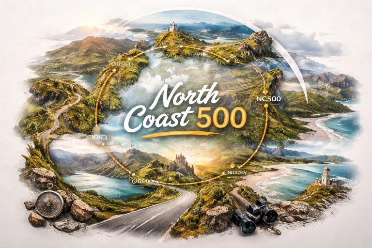 NC500 Map: Your Complete Route Planning Guide for 2026 - The Camper Co